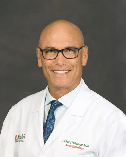 Richard Peterman MD Miller School of Medicine