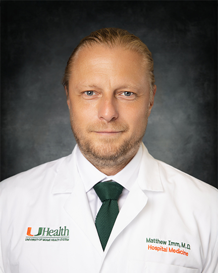 Matthew Imm MD Miller School of Medicine