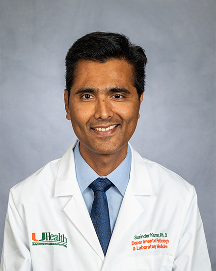 Surinder Kumar Miller School of Medicine Surinder Kumar Miller School of Medicine